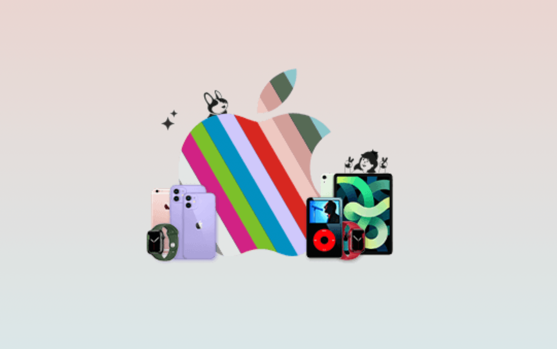 Coming Through With Apple Product Colours Over the Years